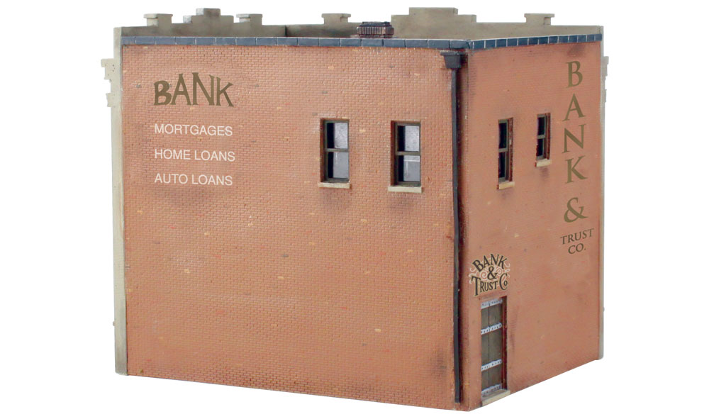 First Bank - HO Scale Kit - SceneARama