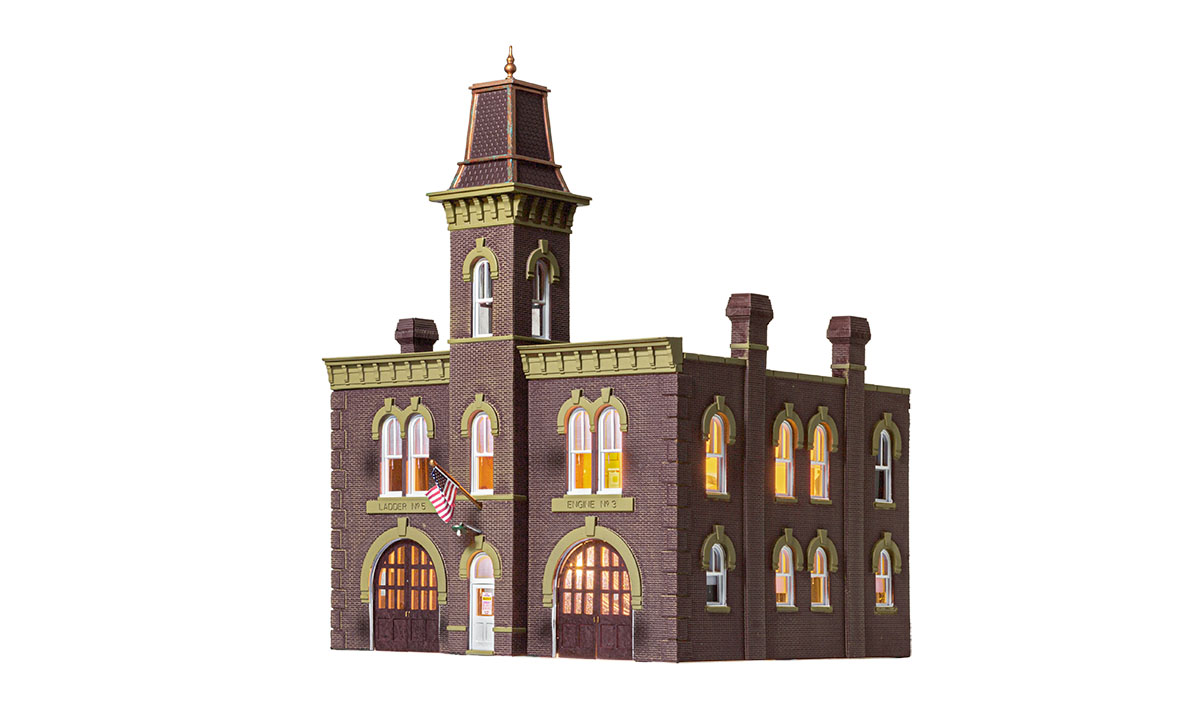 Firehouse - HO Scale - SceneARama
