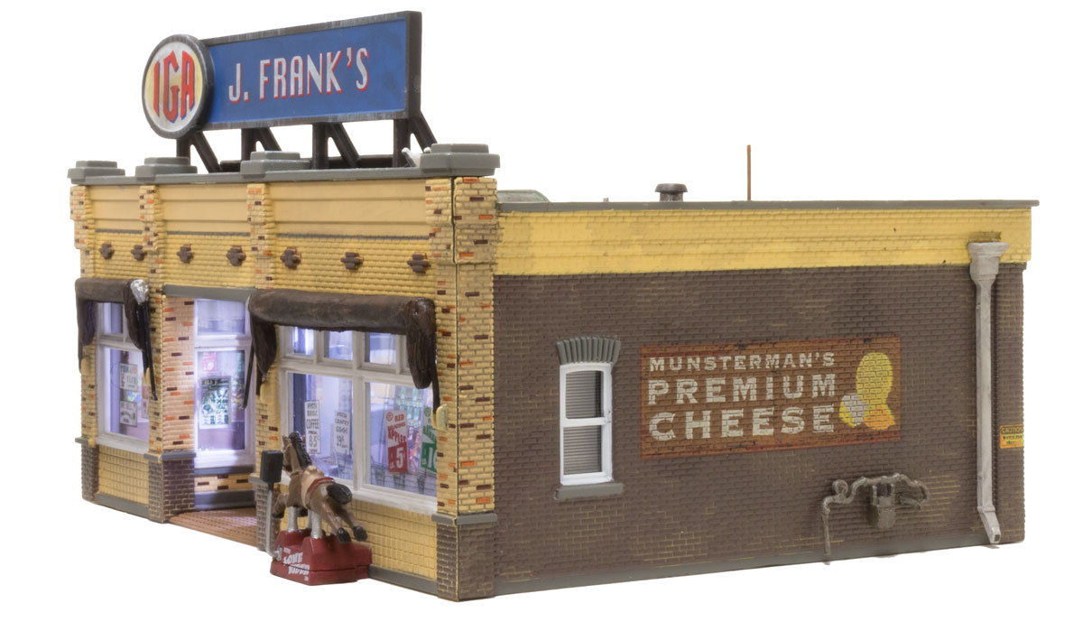 J. Frank's Grocery - HO Scale - SceneARama