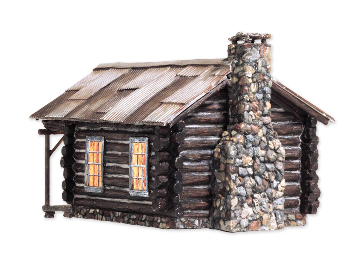 Cozy Cabin- HO Scale - SceneARama