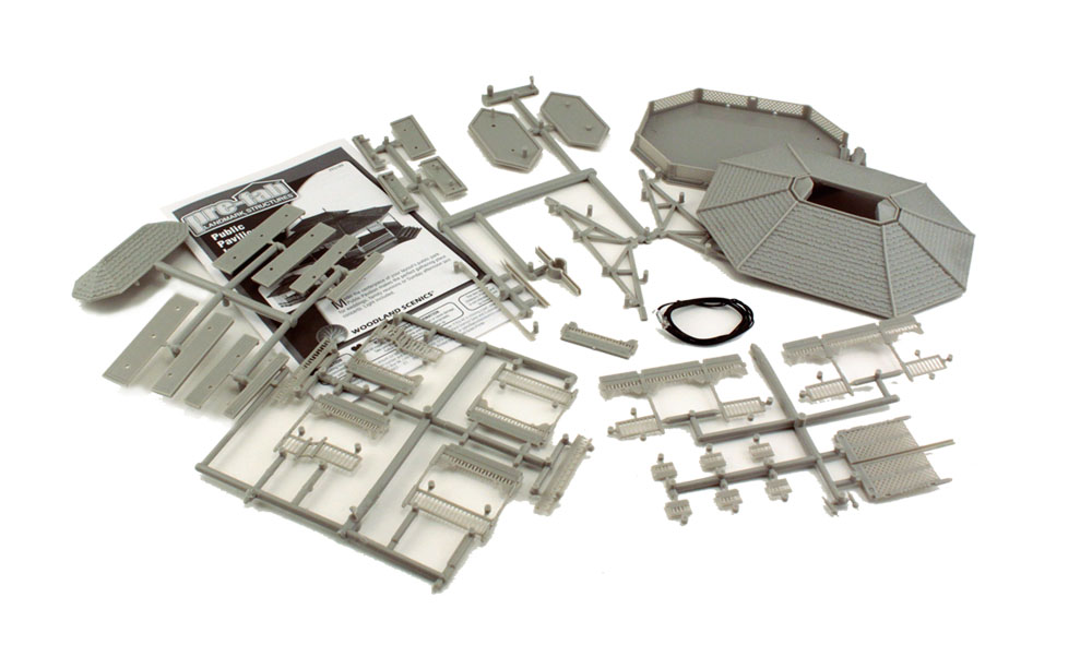 Public Pavilion - HO Scale Kit - SceneARama