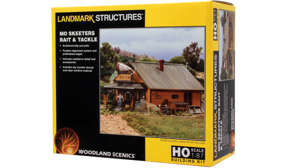 Mo Skeeters Bait & Tackle - HO Scale Kit - SceneARama