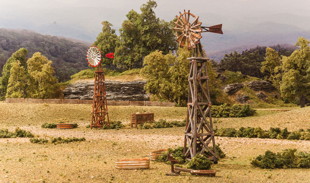 Windmills - N Scale Kit - SceneARama
