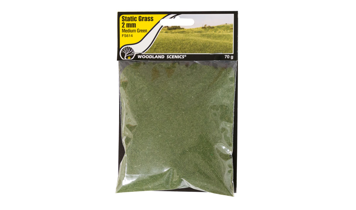Static Grass Medium Green - SceneARama