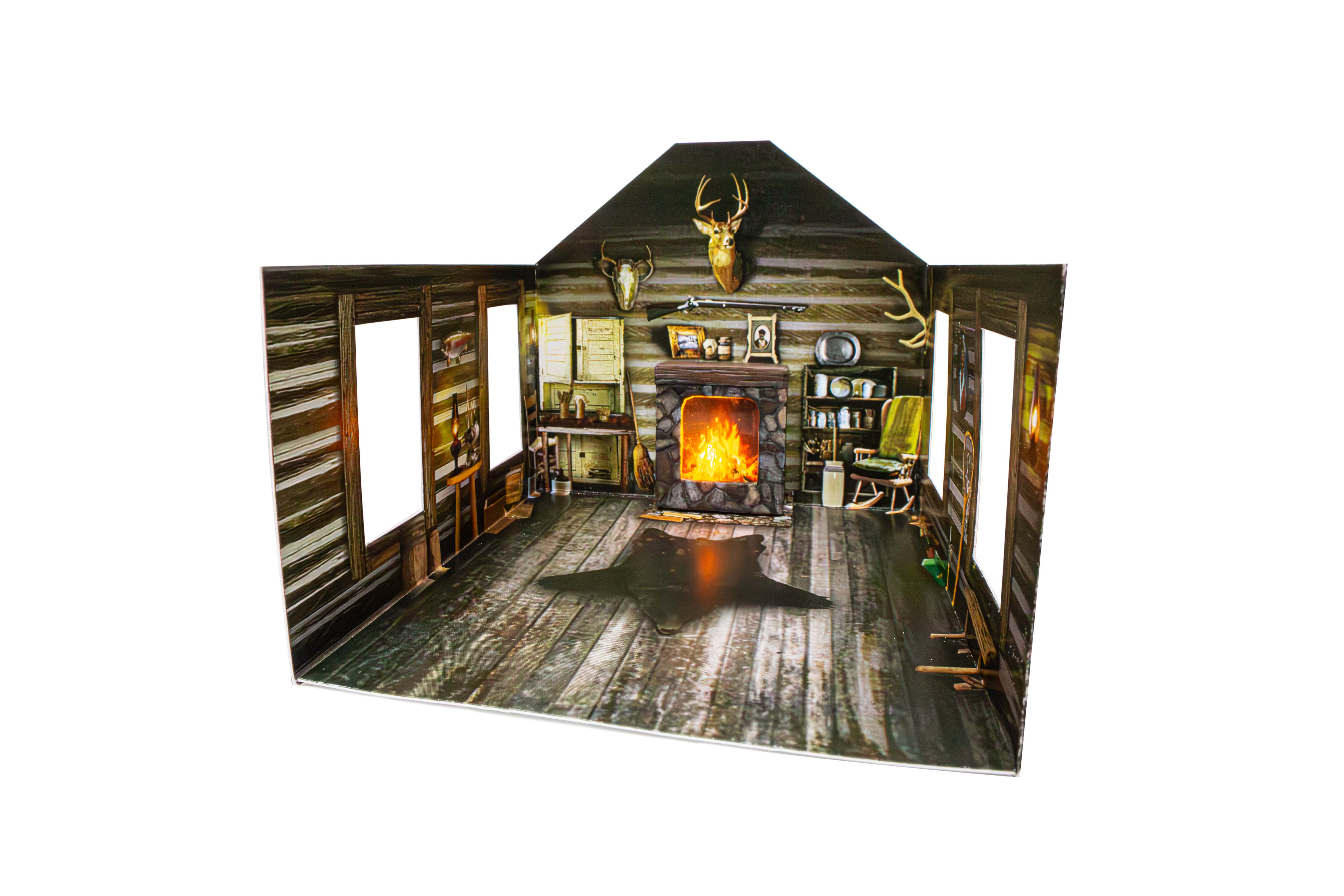 Cozy Cabin- HO Scale - SceneARama